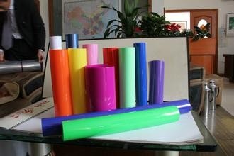 Colored Smooth Calendered Rigid PVC Film Adhesive With Aluminium Foil