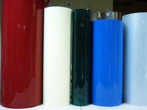 Amber / Green Fireproof Anti - Static Medical PVC Film PVC Plastic Sheet Roll