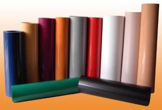 Amber / Green Fireproof Anti - Static Medical PVC Film PVC Plastic Sheet Roll