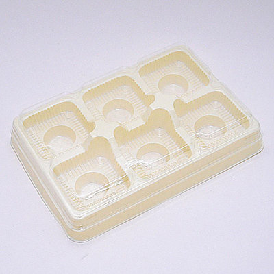 Glass Clear 0.3mm Rigid White PVC Plastic Sheets For Mooncakes