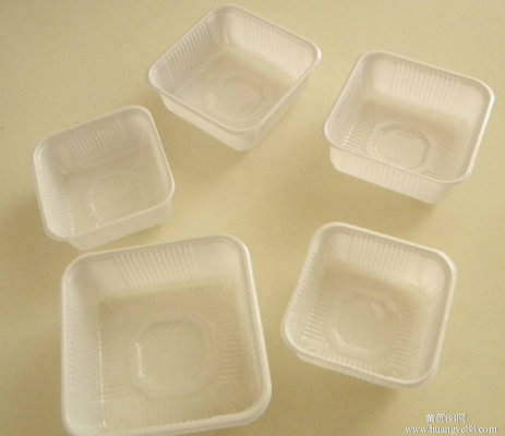 Glass Clear 0.3mm Rigid White PVC Plastic Sheets For Mooncakes