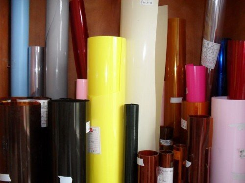 Glossy Glass Clear Waterproof Rigid PVC Film For Raincoat / Tablecoth