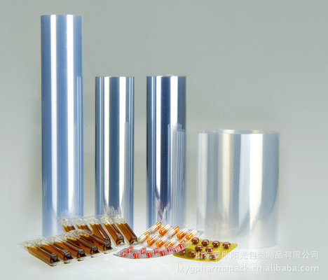 Silver / Green / Yellow Moisture Proof Transparent PVC Plastic Sheet YBB00212005
