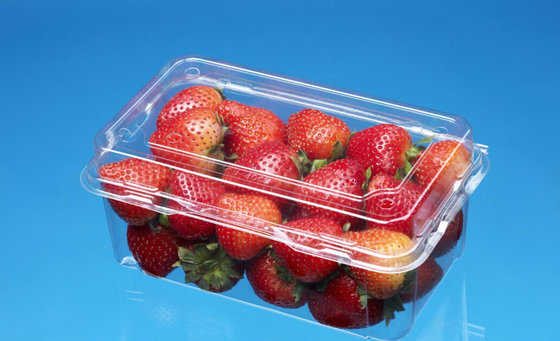 Food Grade Clear 0.25mm Rigid Calendered PVC Film Sheets For Fruit
