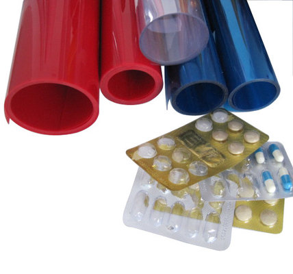 Capsule / Pills Medical PVC Film PVC Plastic Sheet Roll With No Bubble