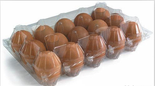 Egg Blister Packaging Colored PVC Transparent Film Width 60mm-850mm