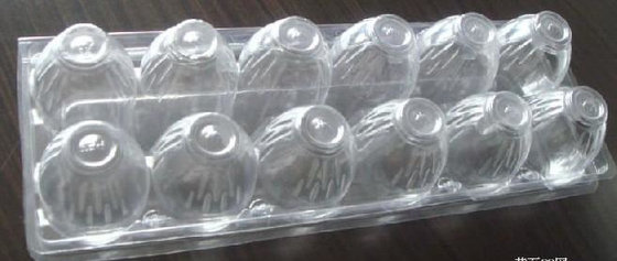 Glass Clear Rigid 0.3mm Food Grade Egg Package Material YBB00212005