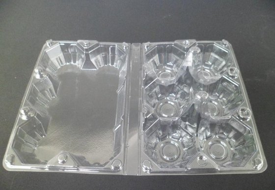 Glass Clear Rigid 0.3mm Food Grade Egg Package Material YBB00212005