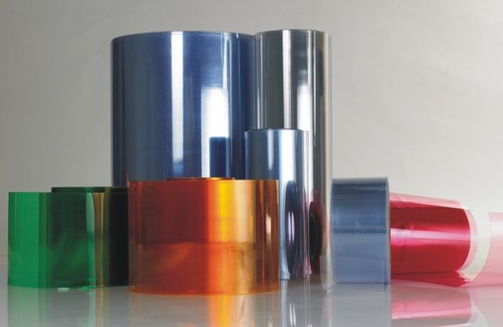 Colorful Transparent Calender Medical PVC Polyvinyl Chloride Film