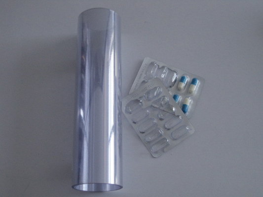 Clear / Red / Blue 0.25mm Medical PVC Film Rigid PVC Sheet For Medicine