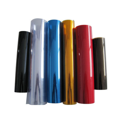 Clear / Red / Blue 0.25mm Medical PVC Film Rigid PVC Sheet For Medicine