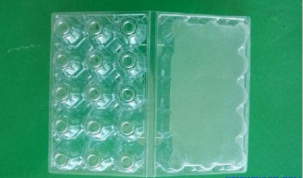 Egg Blister Packaging Colored PVC Transparent Film Width 60mm-850mm