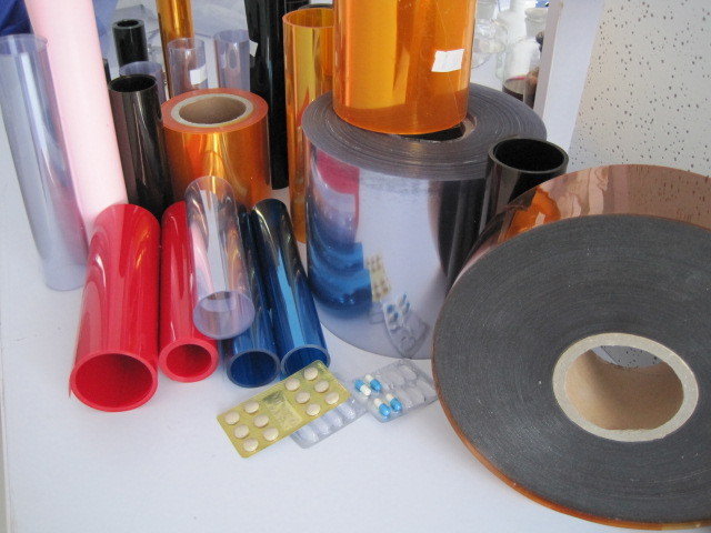 Pharma Packaging Medical PVC Film Lightweight Durable High Rigidity