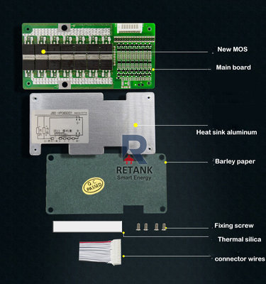 BMS 4s 40a lifepo4Battery Protection Board with Balance function