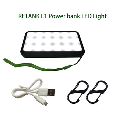 power bank solar light 4000mAh 18LED usb chargers flashlight charge for phone charge and discharge at same time