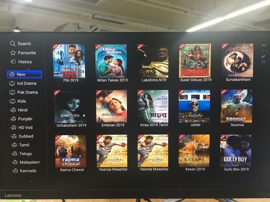 HINDI  TAMILPUNJABI MALAYAM CHANNELS INDIAN  IPTV SUBSCRIPTION TV BOX ANDROID MEDIA PLAYER