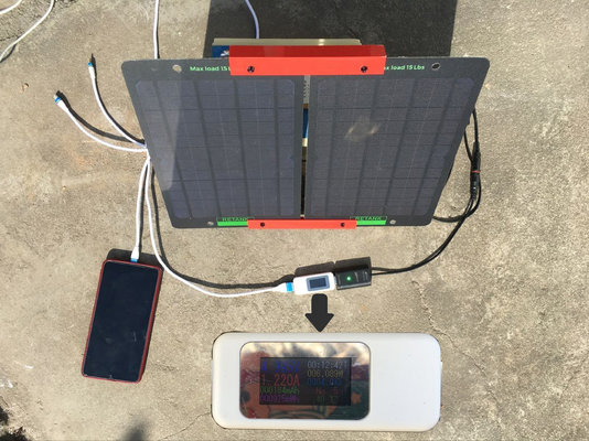 12V12W solar panel set 10W solar battery charger include 2pcs 5w panels 1pcs USB MPPT controller 1pcs 2in1out 2S cablel