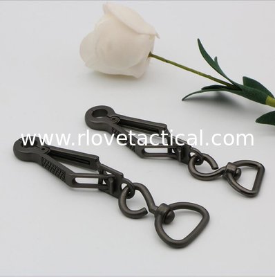 Eco-friendly dark gun metal swivel snap hook,metal snap hook for bags