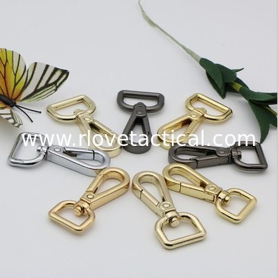 All kinds of color zinc alloy metal snap hook,bag swivel snap hook for us select