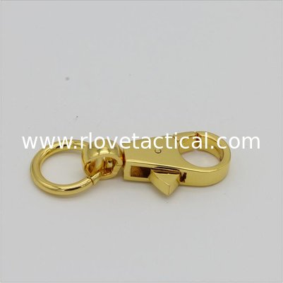 Manufacturers wholesale zinc alloy hk snap hook,gold snap hook with 1/2inch