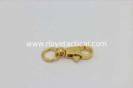 Manufacturers wholesale zinc alloy hk snap hook,gold snap hook with 1/2inch