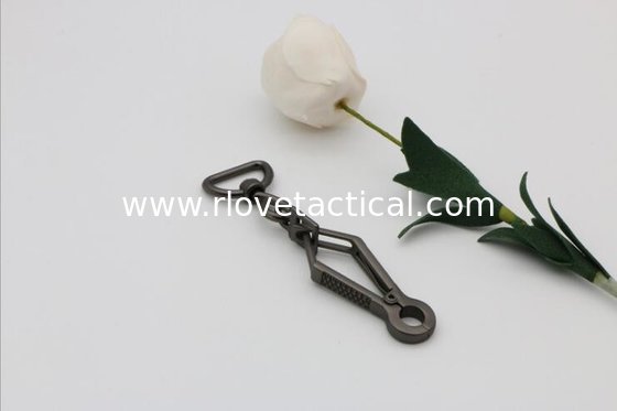 Factory direct sales specifications complete variety of zinc alloy d ring snap hook,metal snap hook with gunmetal color