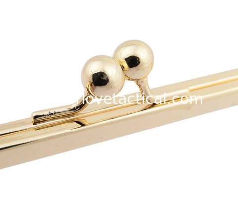High quality zinc alloy metal purse handbag frames,metal purse frame with inner size 140mm