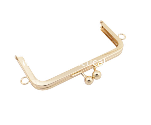 High quality zinc alloy metal purse handbag frames,metal purse frame with inner size 140mm