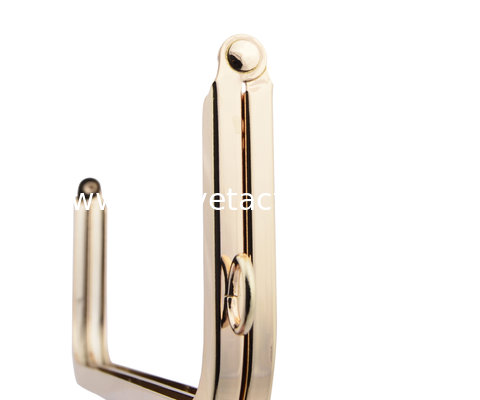 Modern purse metal frame,evening bag metal frame with black plastic box