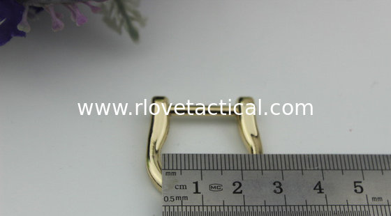 Nickel Plated Metal D Ring Buckle Bag Fittings,18MM Zinc Alloy D-ring For Handbag