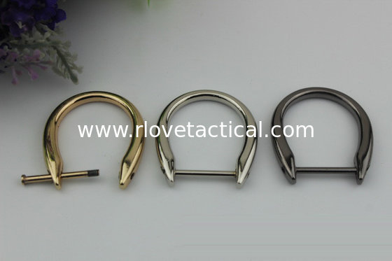 22MM Zinc Alloy D-ring Plated Nickel Free,Fashion Metal D Ring Buckle Bag Fittings