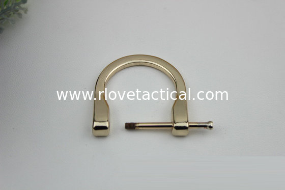 25MM Light gold metal d ring buckle,various color select d-ring metal for handbag