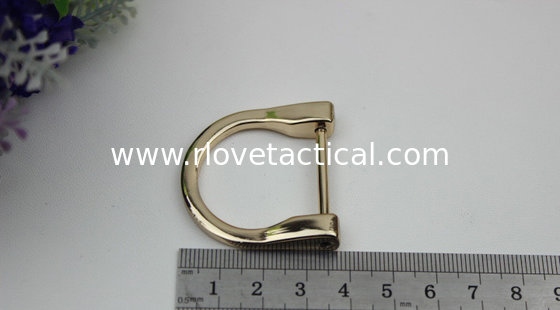 25MM Light gold metal d ring buckle,various color select d-ring metal for handbag