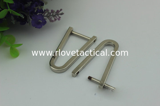 Bag Accessories Light Gold Metal D Ring Hardware,24MM Zinc Alloy D-ring Buckles