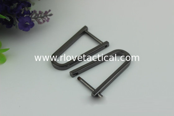 Bag Accessories Light Gold Metal D Ring Hardware,24MM Zinc Alloy D-ring Buckles