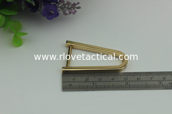 Bag Accessories Light Gold Metal D Ring Hardware,24MM Zinc Alloy D-ring Buckles