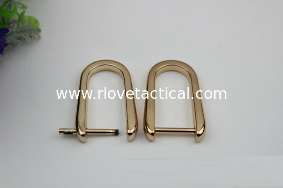 Guangzhou decoration accessories zinc alloy hardware bag d ring buckle 20MM