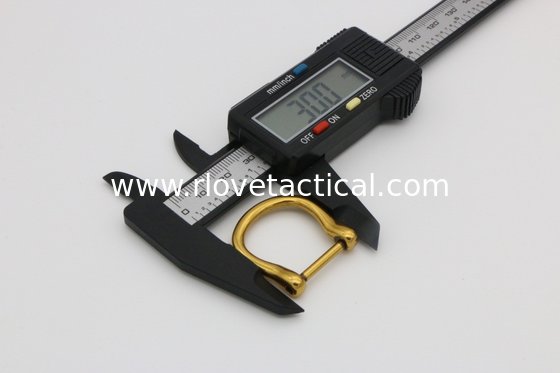 Metal handbag buckles OEP D ring,d shape adjustable buckle for leather