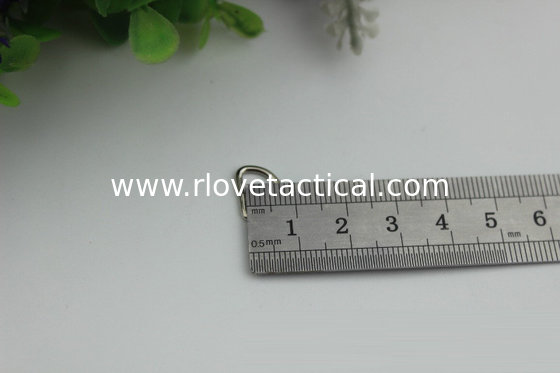 OEM cheaper metal wire iron D-ring,10mm metal d ring with 1.5mm thickness