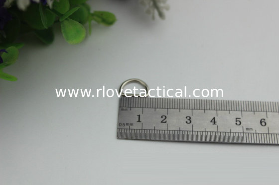 OEM cheaper metal wire iron D-ring,10mm metal d ring with 1.5mm thickness