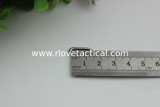 Supply handbag metal welded d ring,various colors wire iron metal d ring 13mm