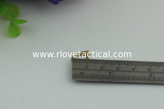 China factory design backpack metal d buckle,zinc alloy light gold metal d ring 10mm