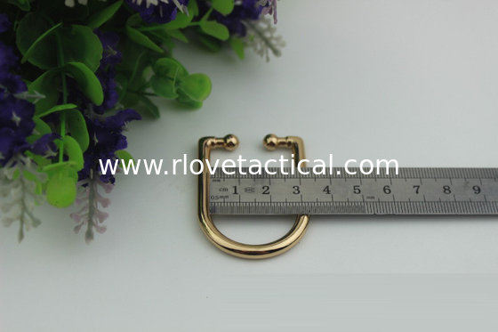 2018 China factory hot selling best quality lowest pice zinc alloy D shape bag accessories