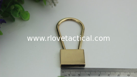 2018 Fashionable hot sale new products bag metal accessories, D shape metal fitting for handbag strap