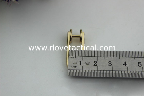 Handbag bag metal accessory d ring,easy removeble d shape bag strap buckle