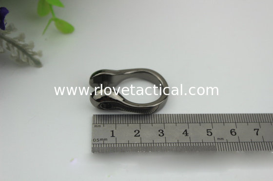 Wholesale light gold & gun metal color hanging plating metal removeble d ring strap buckle for bags