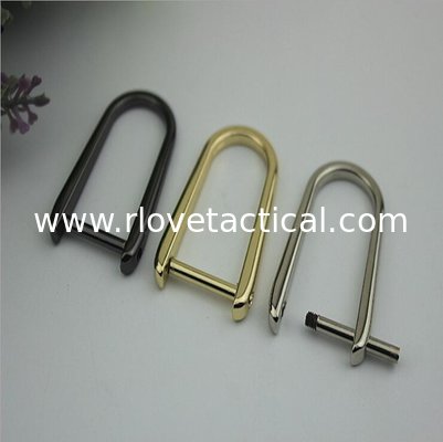 Small metal fitting supplier provide 20mm detachable metal D ring buckle for leather bags