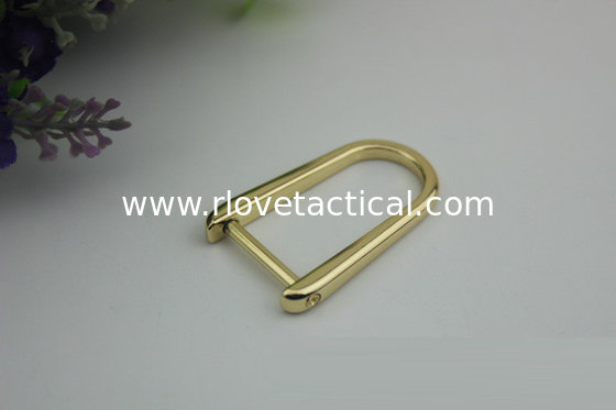 Small metal fitting supplier provide 20mm detachable metal D ring buckle for leather bags