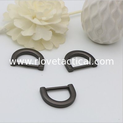 Handbag accessories zinc alloy gun metal color 19.4mm D-ring for Sale