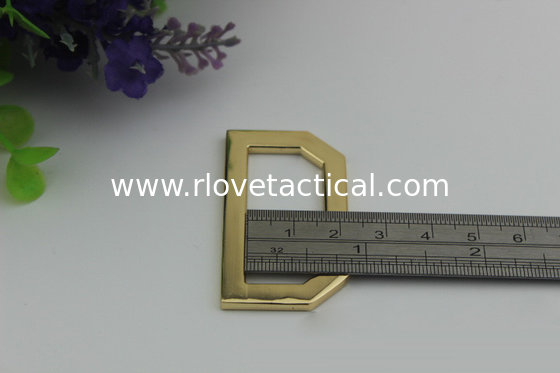 China wholesale 38 mm adjustable strap metal d ring for shoulder bag